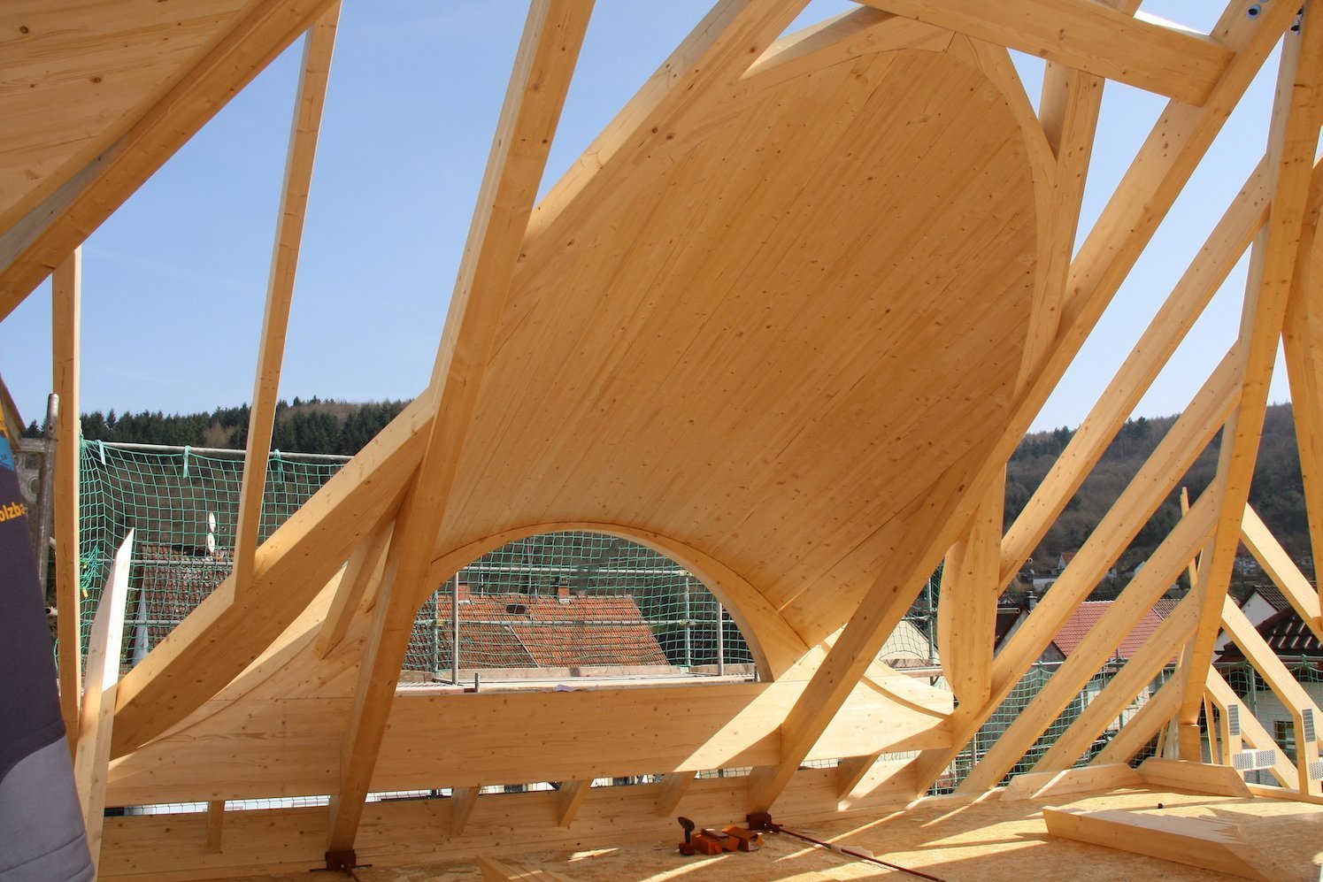 Fledermausgauben in stützenfreier Dachkonstruktion von SCHNOOR